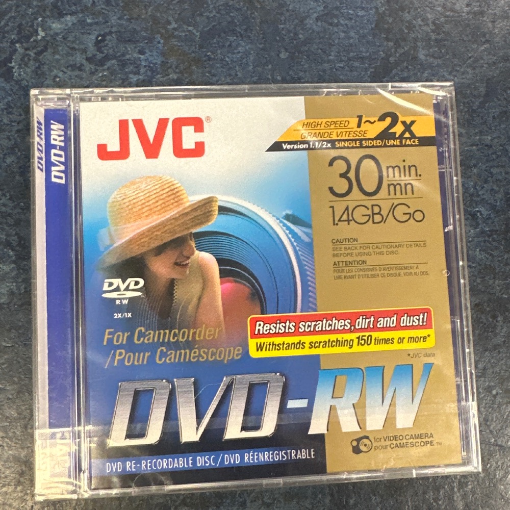 New Jvc jvc dvd re recordable disc - Own4Less